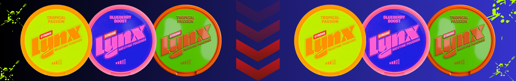 Lynx Nicotine Pouches | Nicopods | White Snus