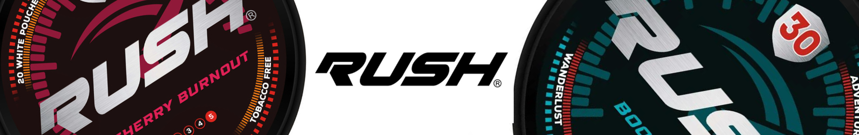 Rush Nicotine Pouches | Nicopods | White Snus