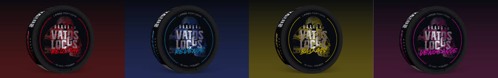 Vatos Locos Nicotine Pouches | Nicopods | White Snus